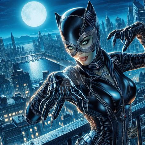 Justice League Catwoman By Gallerybrisart On Deviantart