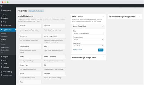 how to use the convertplus widget convertplus