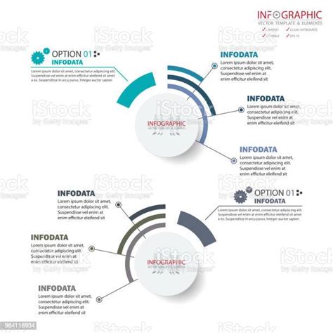벡터 추상 요소 인포 그래픽입니다 비즈니스 템플릿 레이아웃 브로셔 워크플로 정보 또는 프레 젠 테이 션 및 기타에 대 한 디자인 Infodata 및 아이콘을 추가할 수