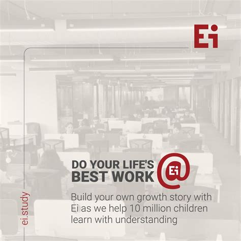 Educational Initiatives On Linkedin Ei Hiring Jobs Edtech Socialimpact Education