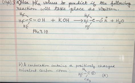 Solved Pts A Se Pka Values To Predict If The Chegg