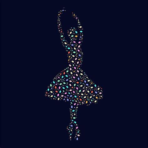 Dancing Girl Premium Vector