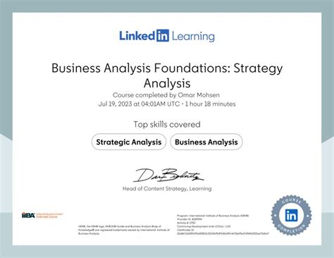 Omar Mohsen On Linkedin Certificate Of Completion