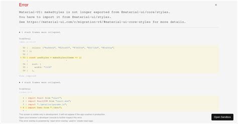 Material Demo Forked Codesandbox