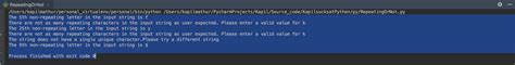 Algorithm Given Character Arrayfind Kth Non Repetitive Character In