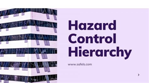 Hazard Control Hierarchy Archives The Safety Blog On Safety Tips For The Workplace