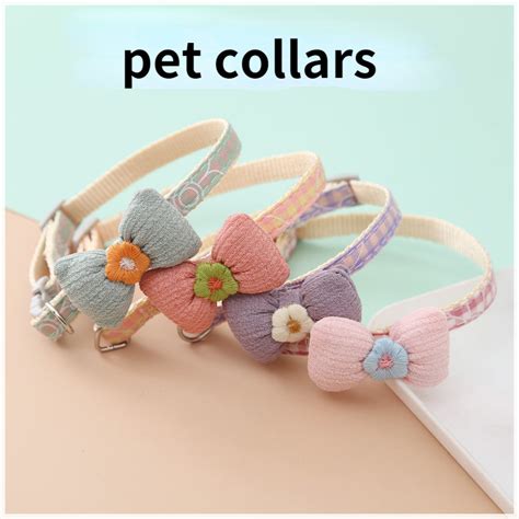 Badu Bg Нови консумативи за домашни любимци Карирани нашийници Сладки нашийници за домашни