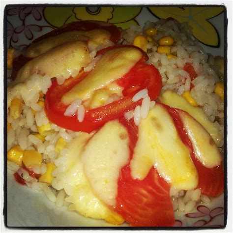 Кухня мухня Ориз с домати и царевица