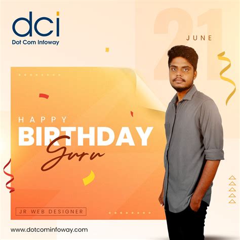 Dot Com Infoway On Linkedin Dotcominfoway Dci Happybirthdayguru Professionalmilestone