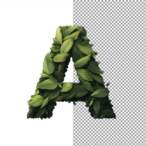 Premium Psd Vibrant Hemp Leaf Typography