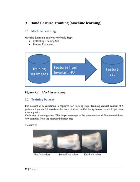Hand Gesture Recognition Systemfyp Report Pdf