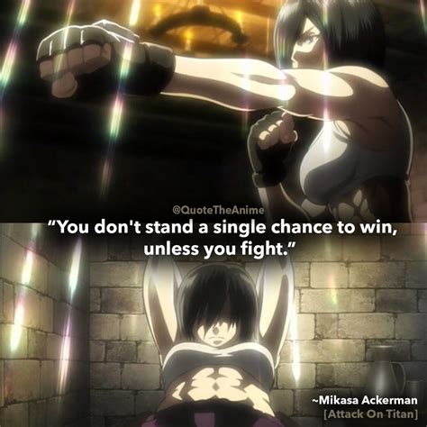 17 Powerful Mikasa Ackerman Quotes Hq Images Attack On Titan