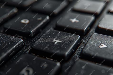 Close Up Of Black Arrow Keys On Keyboard For Precise Movement Control