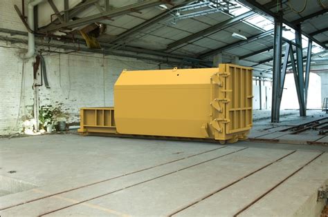 Selfcontained Garbage Compactor 3d Cad Model Grabcad