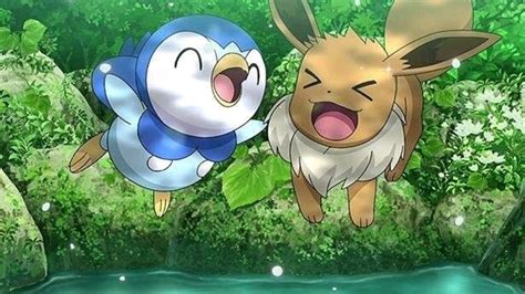 Piplup And Eevee Playing By Willdinomaster55 On Deviantart