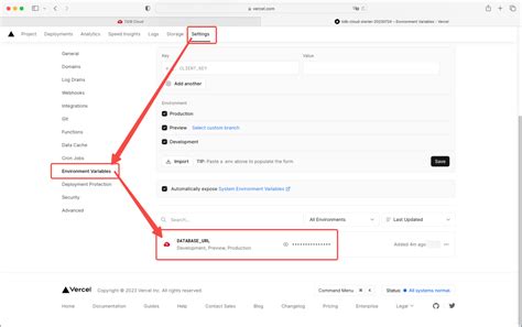 using tidb serverless and vercel to streamline app development pingcap