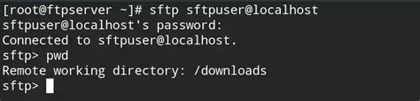 How To Install And Configure Sftp In Redhat Centos 7 8