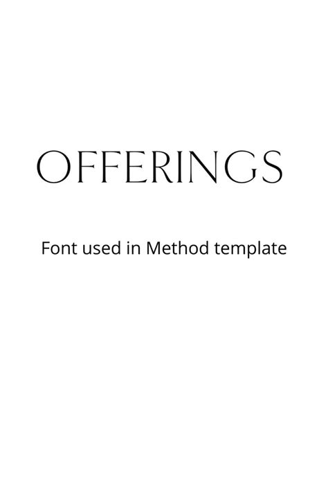 Font Method Template Headers Method Templates Math