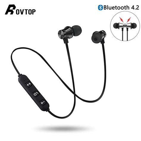 Rovtop магнитные беспроводные Bluetooth наушники Xt11 Спорт бег Беспроводная Bluetooth гарнитура