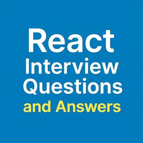 75 React Interview Questions With Code Examples For 2024 By Rahul Anandeshi Medium