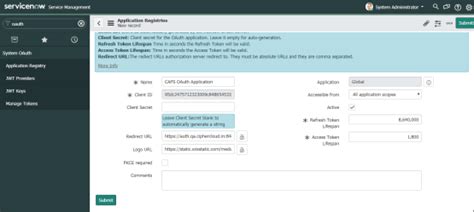 Onboarding Servicenow Applications