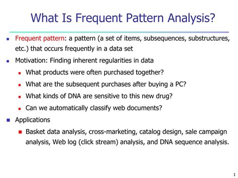ppt what is frequent pattern analysis powerpoint presentation free