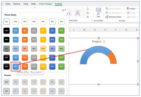 How To Create Half Circle Kpi Chart In Excel How To Create Half Circle Kpi Chart In Excel