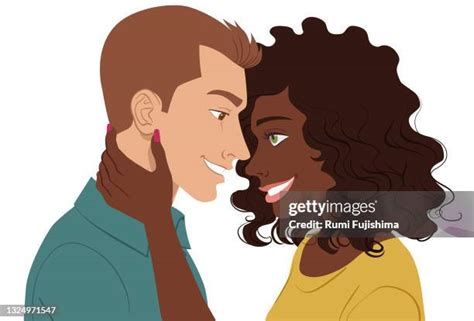 797 Interracial Couple Cartoon High Res Illustrations Getty Images