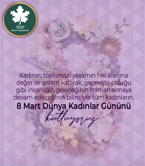 8 Mart Dünya Kadınlar Günü Kutlu Olsun