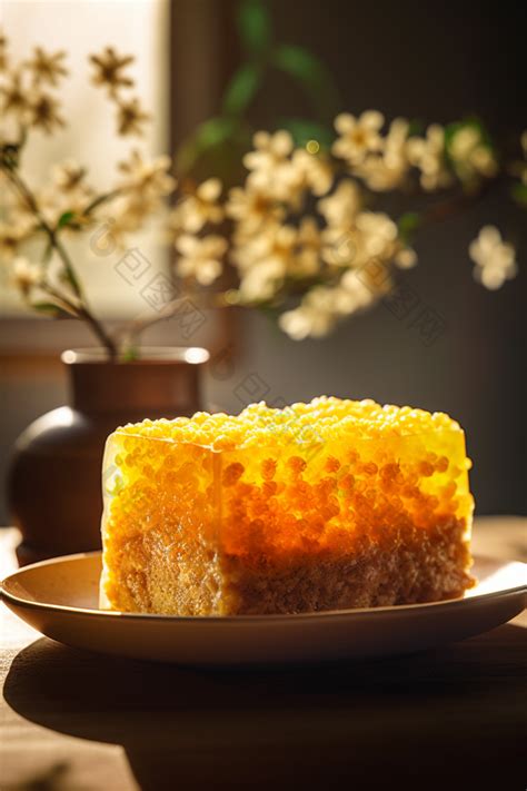 传统美食桂花糕高清食物早餐图片 包图网