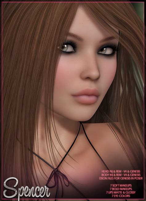 Spencer 3d Figure Assets Jessaii