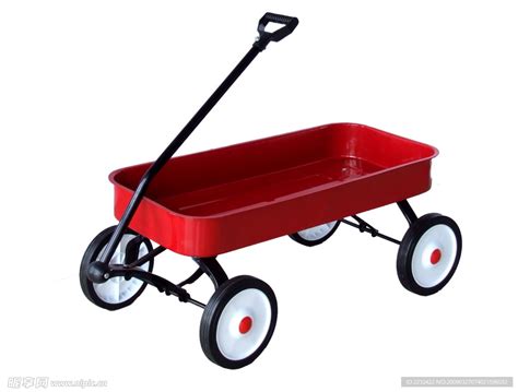 红色工具车摄影图 生活素材 生活百科 摄影图库 昵图网