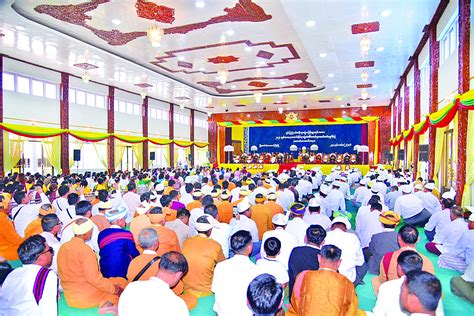 ရှမ်းပြည်နယ်အစိုးရအဖွဲ့ ၂၀၂၄ ခုနှစ် သာသနာတော်ဆိုင်ရာဘွဲ့တံဆိပ်တော်များ ဆက်ကပ်လှူဒါန်းပွဲကျင်းပ