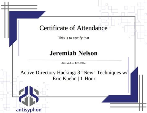 Jeremiah N On Linkedin Active Directory Hacking 3 New Techniques