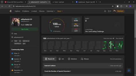 Aditya Singh On Linkedin Leetcode Codingjourney Keeplearning