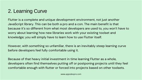 Ppt Good And Bad Of Flutter For Mobile App Development Powerpoint