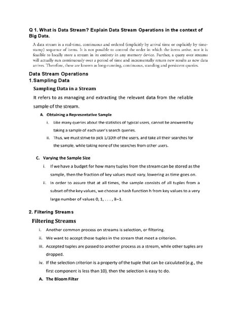 Bda Questions Pdf Cluster Analysis Mathematical Logic