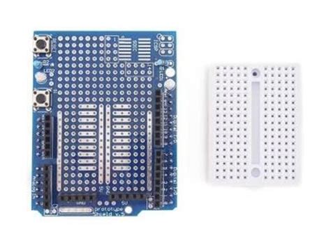 Mini Breadboardlu Arduino Uno R3 Proto Shield Kiti