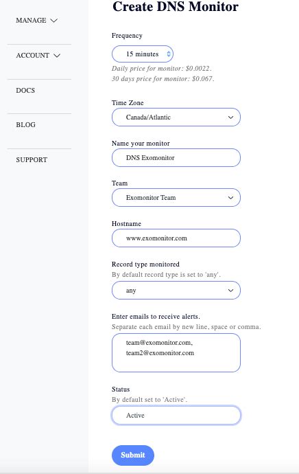 DNS Monitoring And How To Fix Issues Exomonitor
