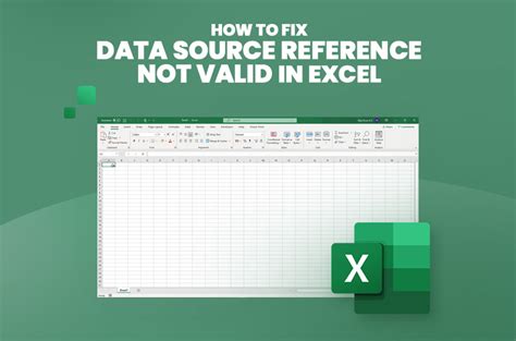 Fix Excel Data Source Reference Not Valid Softwarekeep