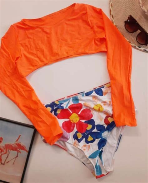 لباس شنا بیکینی زنانه و دخترانه دو تکه ضد آب و ضد کلر با سوتین نیم تنه دکلته مجلسی اسلامی کشی