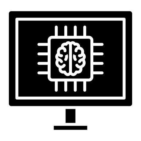 Deep Learning Glyph Icon 15037203 Vector Art At Vecteezy