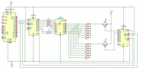 7 Segment Multiplexing With Uln2003 Pnp Transistors