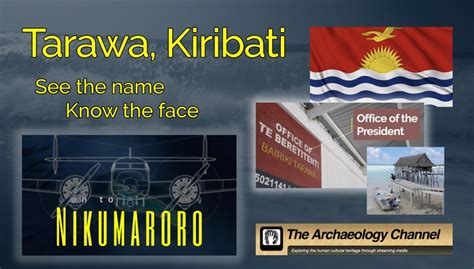 Unveiling The Taraia Object Episode 2 On To Nikumaroro Tarawa Kiribati
