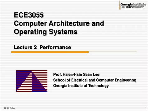 Ppt Ece3055 Computer Architecture And Operating Systems Lecture 2