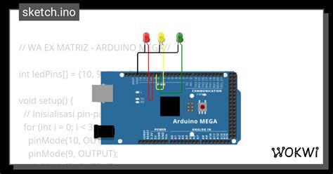 Waex Matriz Wokwi Esp32 Stm32 Arduino Simulator
