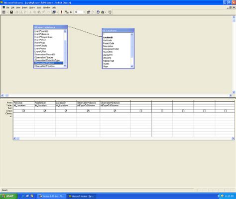 3 Creating A Query In Design View For Export To Distance 50 4 Link