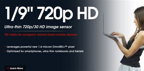 OmniVision Releases New Image Sensor For Miniature Camera Modules Softpedia