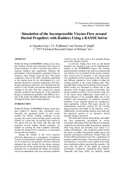 Pdf Simulation Of Incompressible Viscous Flow Around A Tractor