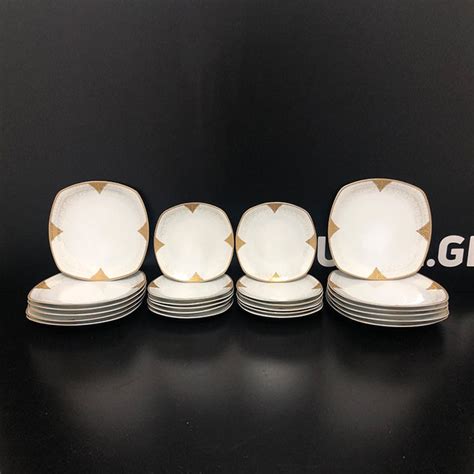 გერმანული თეფშების ნაკრები 12 პერსონაზე Pars China 726 ყიდვა ყველაზე იაფად ან განვადებით